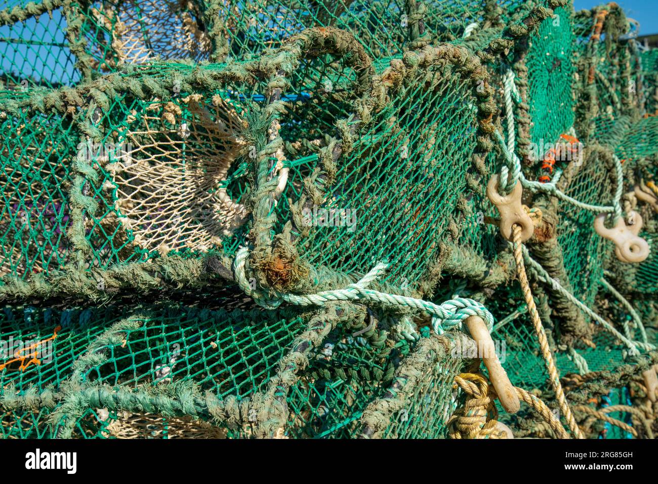 Old crab pot hi-res stock photography and images - Alamy