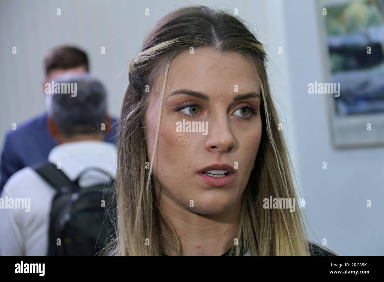 KYIV, UKRAINE - AUGUST 8, 2023 - Ukrainian sabre fencer, four-time ...