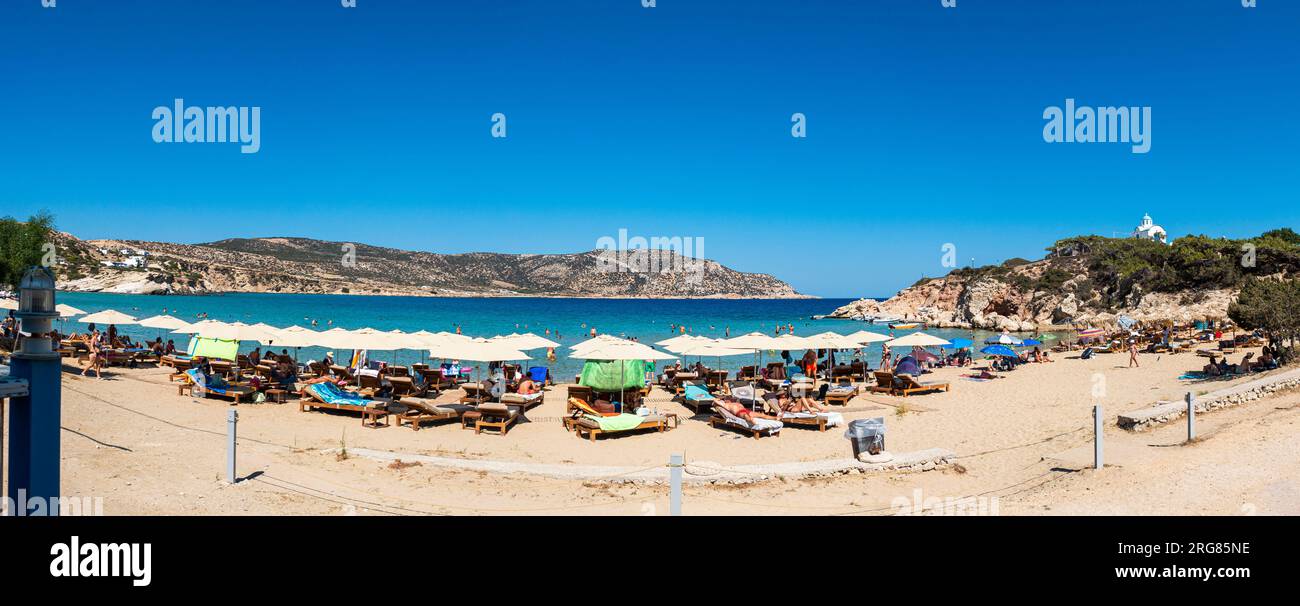 Amopi beach, bay, Karpathos island, Greece, August 3rd, 2023. (CTK ...
