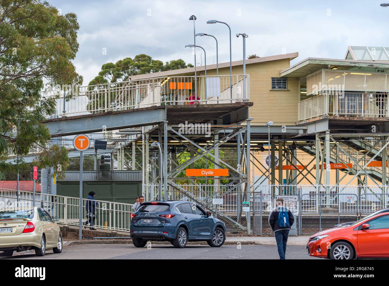Originally opened in 1882 the Clyde railway station is located on the ...