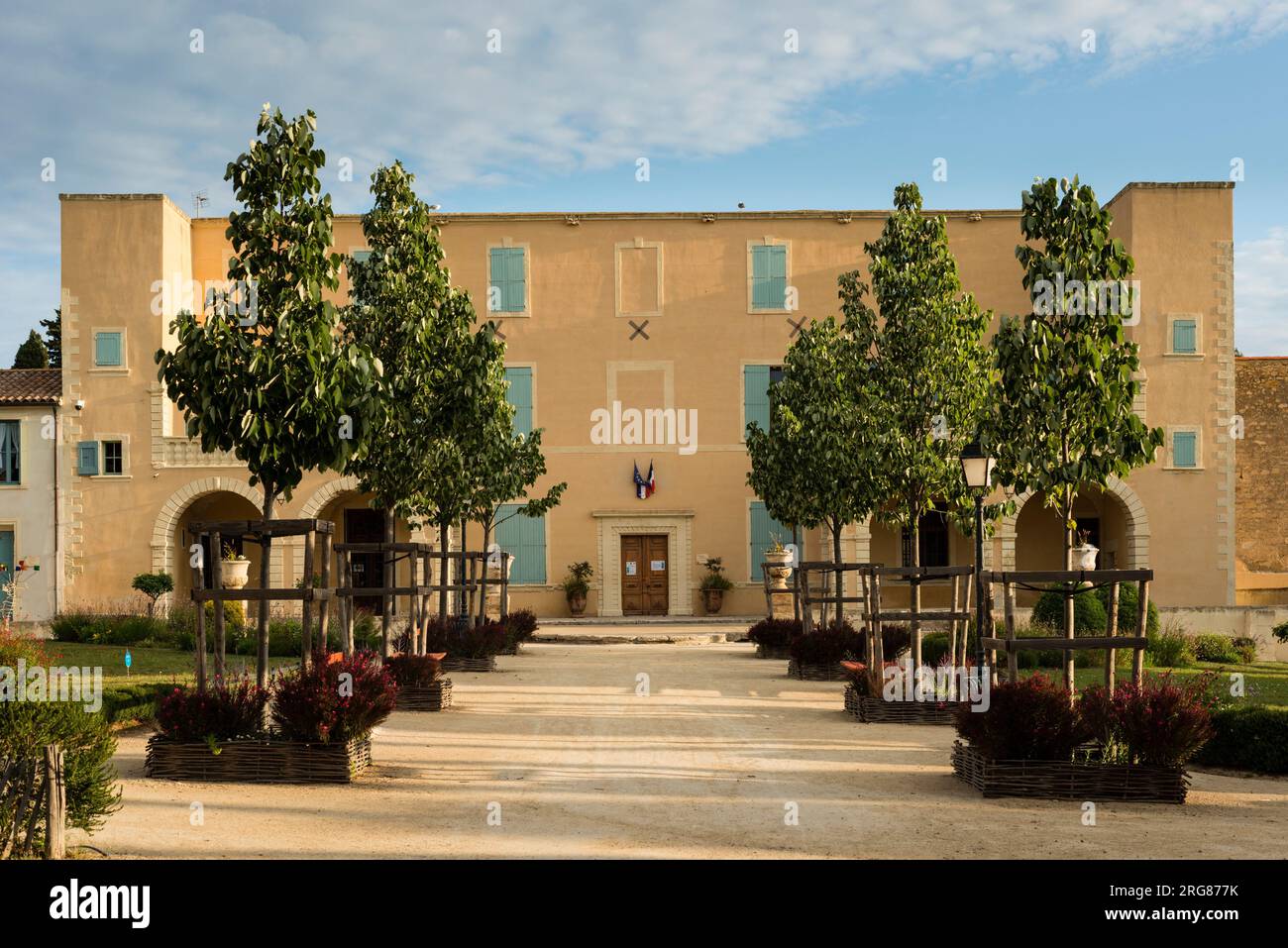 Chateau de Girard, 17c castle, now owned by Town of Meze, Herault ...