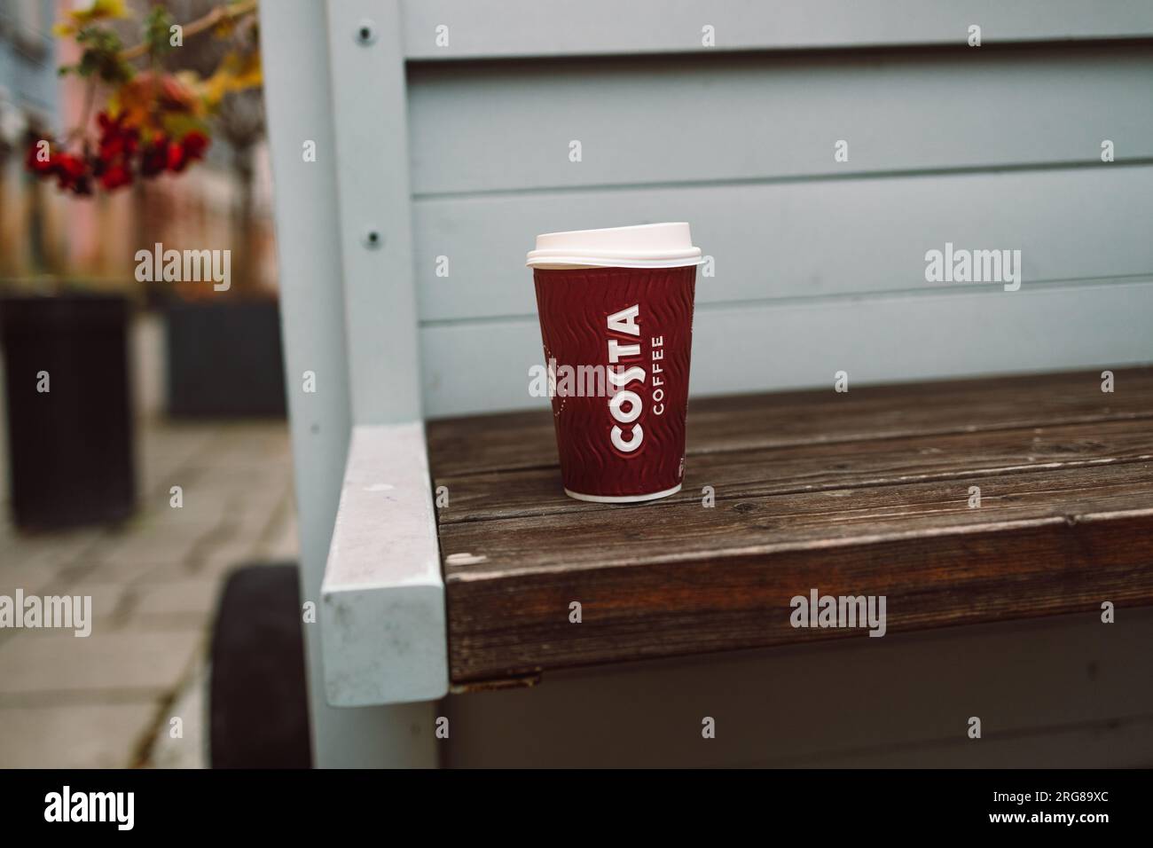 Interior of a costa coffee shop hi-res stock photography and images - Alamy