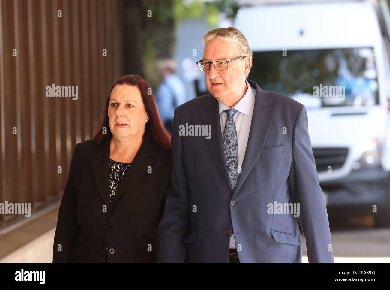 John and Susan Letby, the parents of nurse Lucy Letby arrive at ...