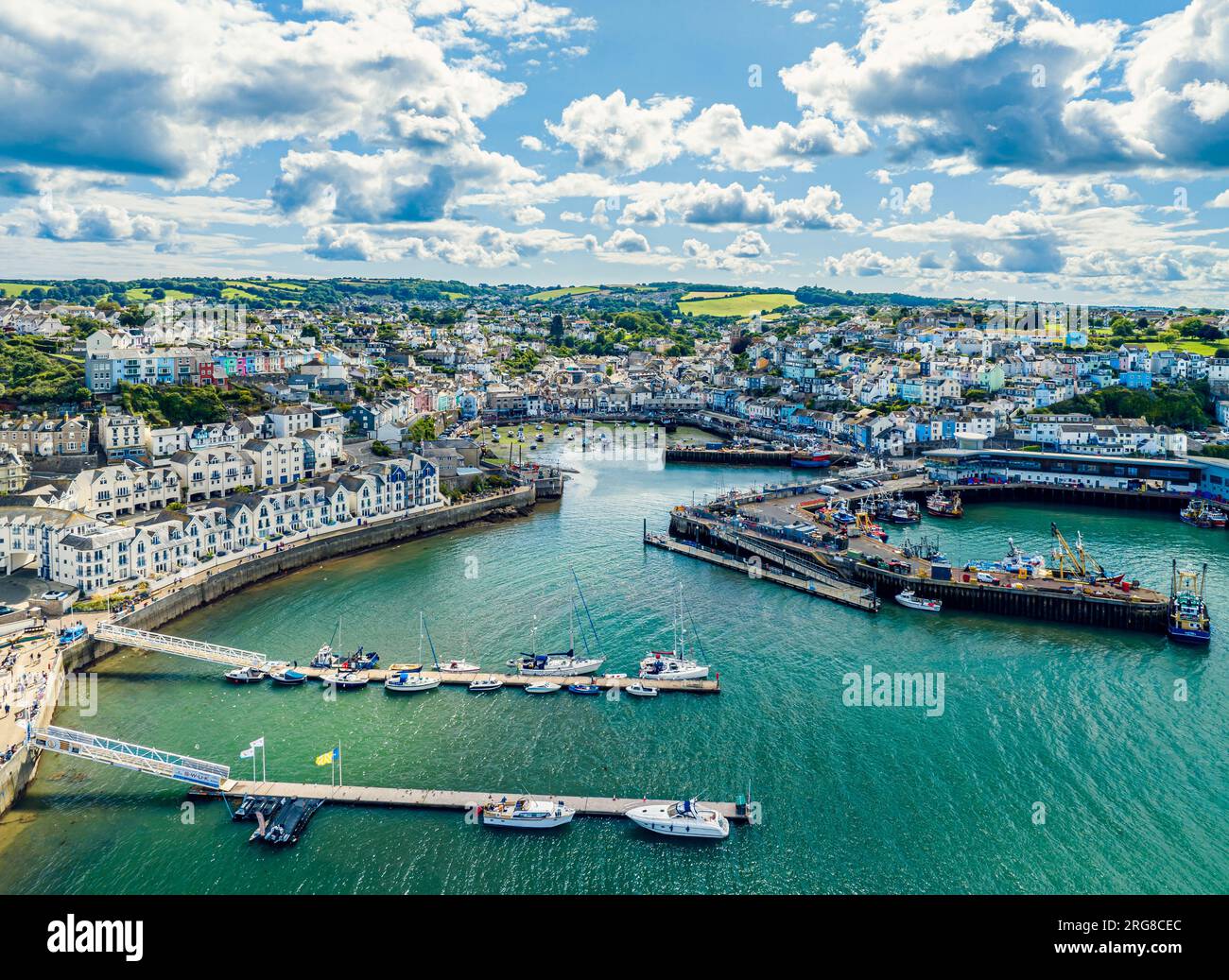Yachts At Brixham