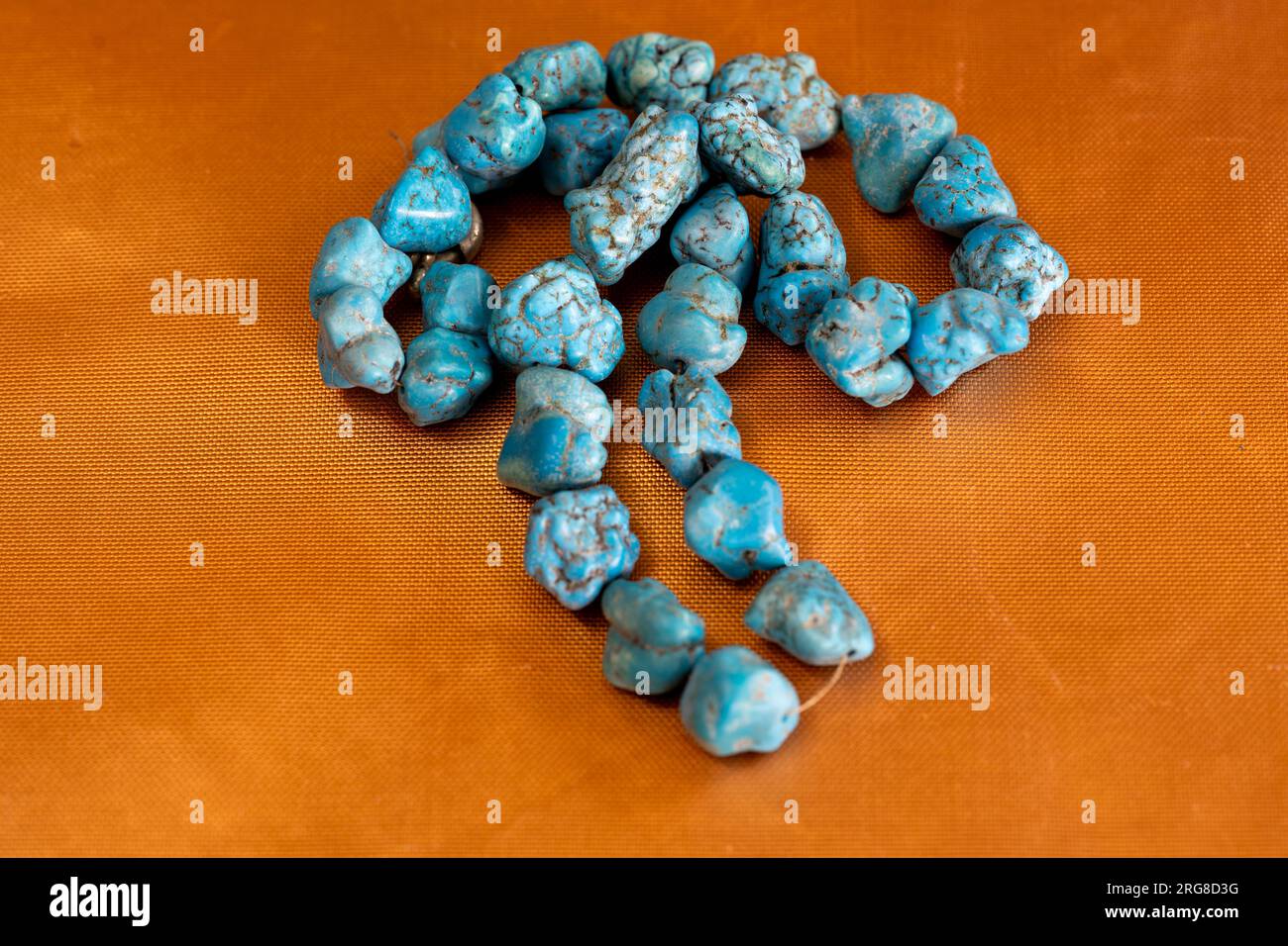 necklace of blue stones. In middle eastern tradition blue stones have a ...