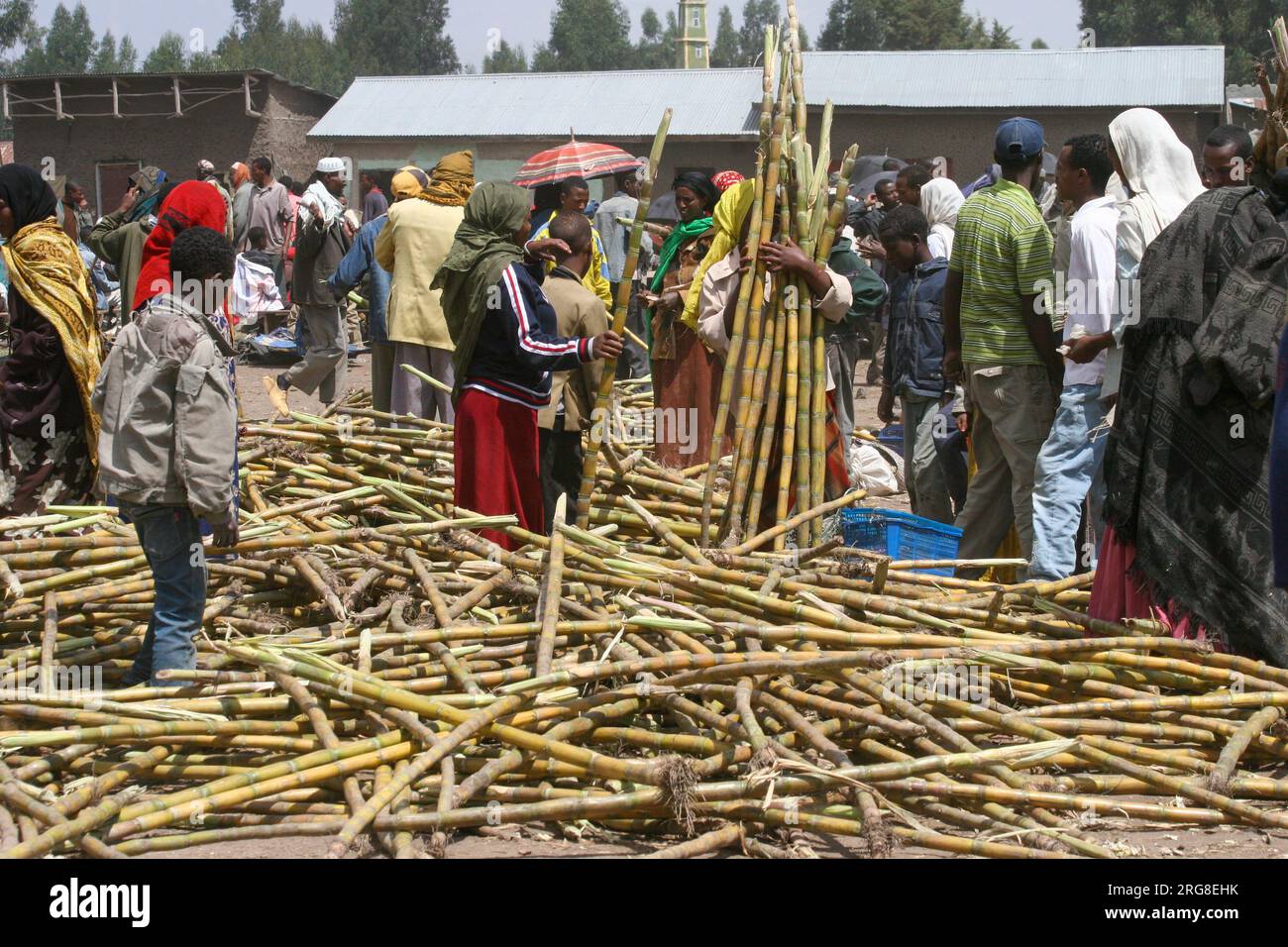 African rural market hi-res stock photography and images - Alamy