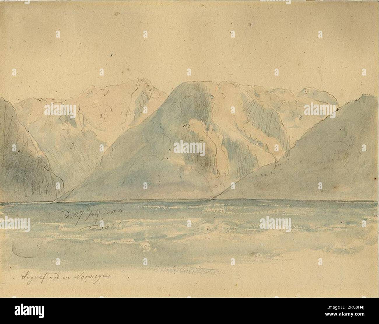 Ansicht vom sognefjord hi-res stock photography and images - Alamy