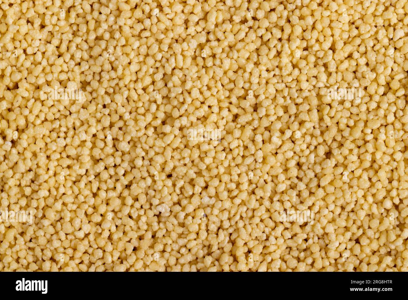 Fresh raw porridge couscous from wheat or millet, cooking dishes from ...