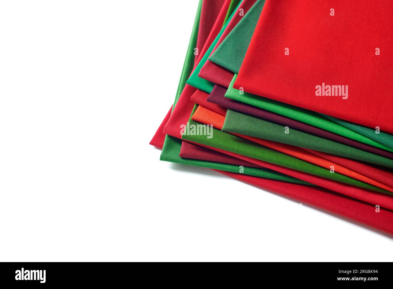 Red and green fabric hi-res stock photography and images - Alamy