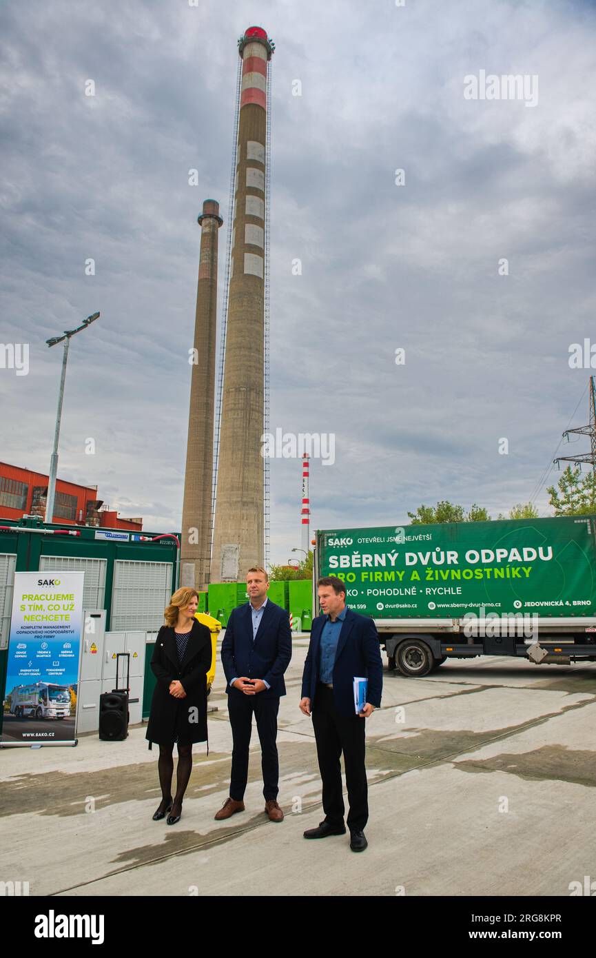 Brno, Czech Republic. 08th Aug, 2023. Press tour of the largest and ...