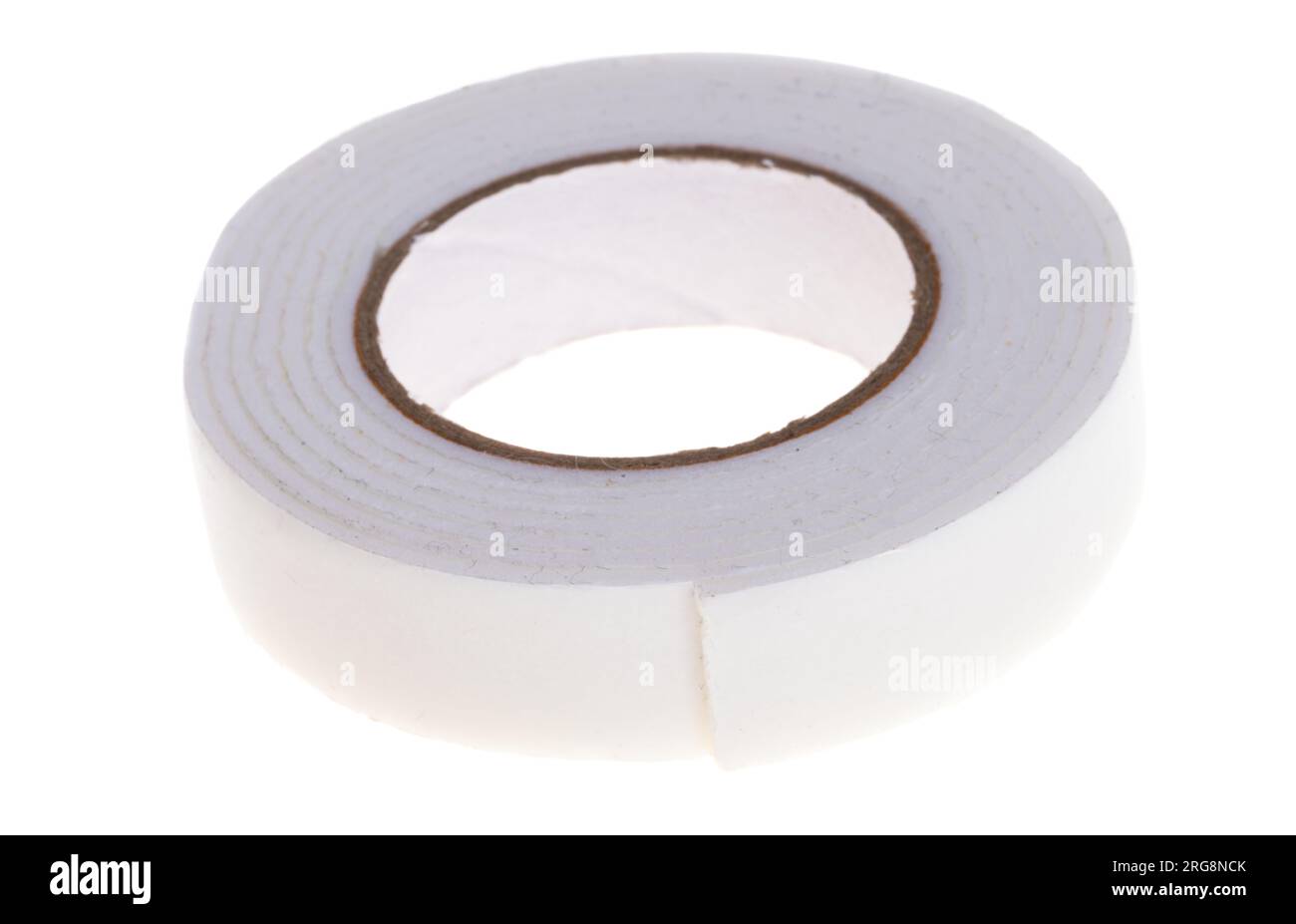 double sided tape isolated on white background Stock Photo - Alamy