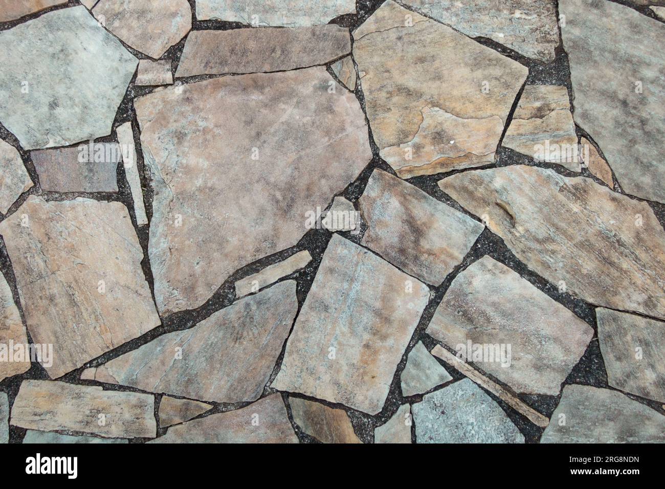 rustic stone pattern floor background Stock Photo - Alamy