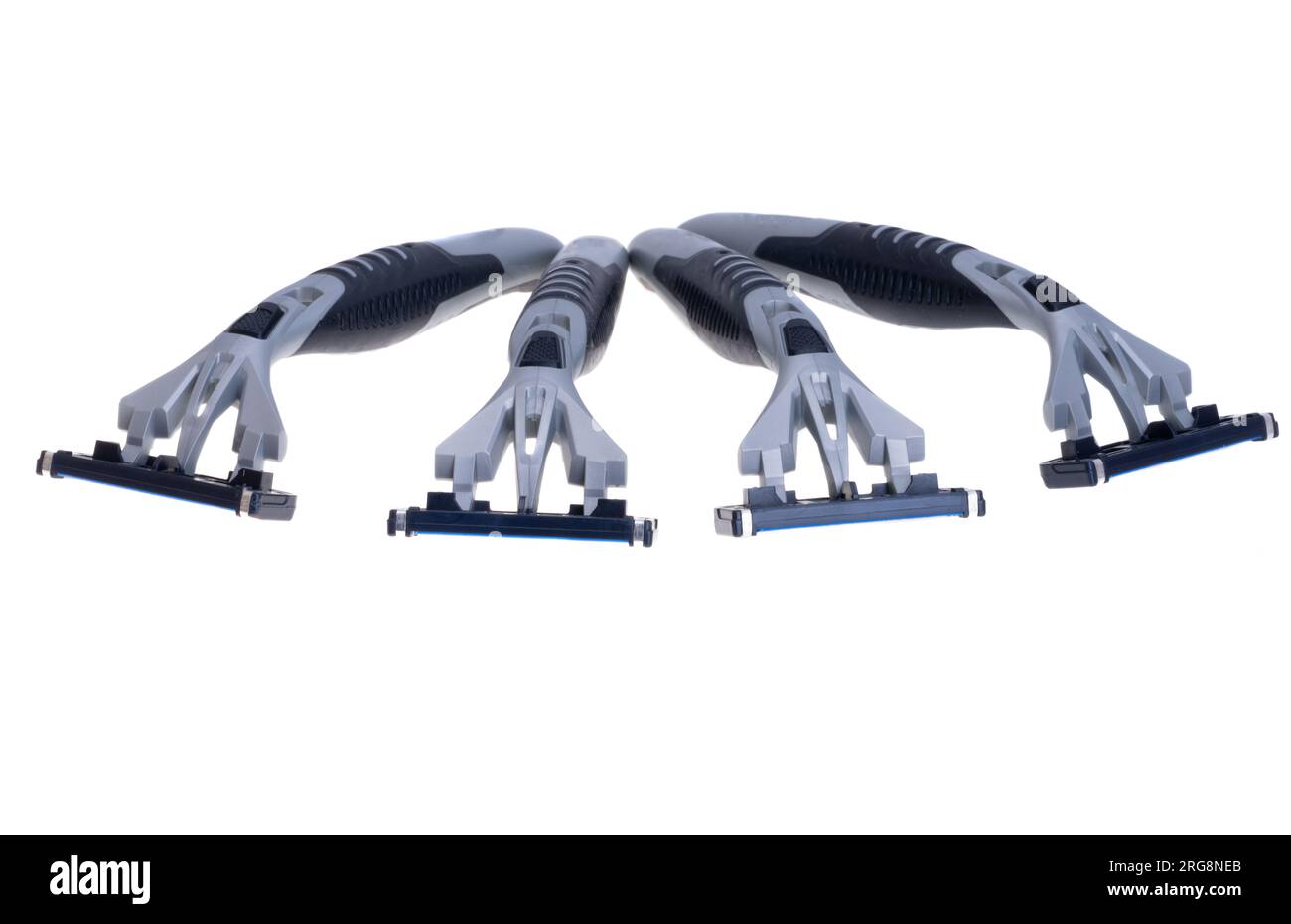 razor isolated on white background Stock Photo - Alamy