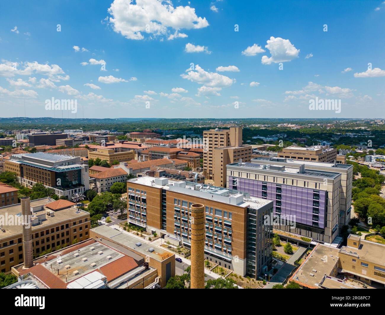 University of texas at austin aerial hi-res stock photography and ...