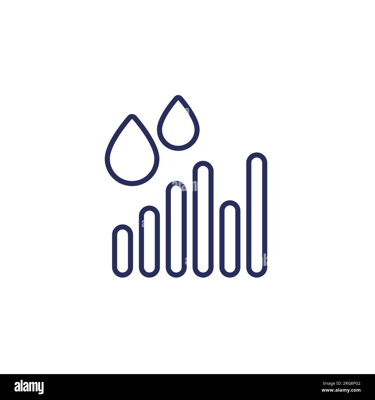 Measure rainfall Stock Vector Images - Alamy