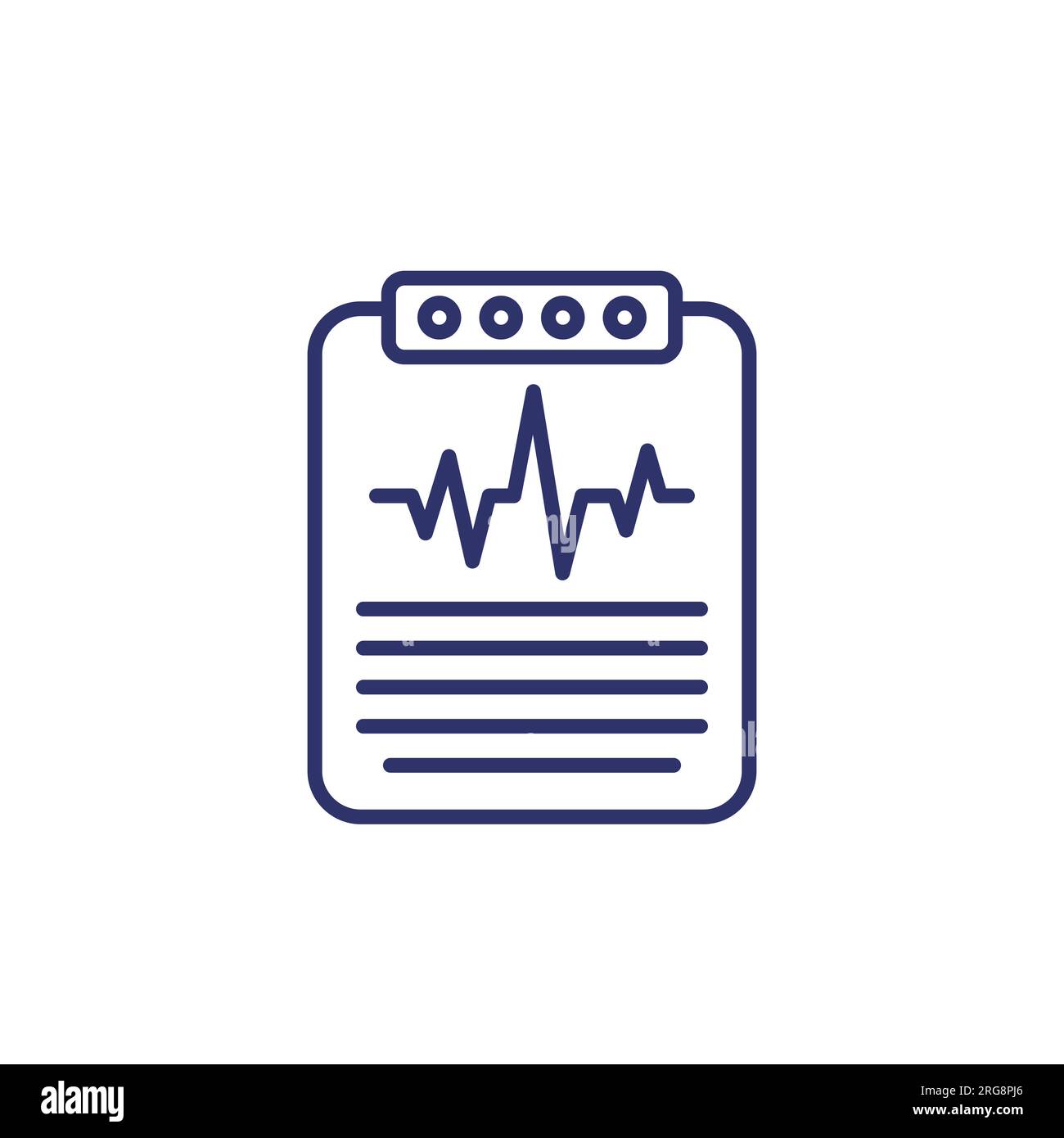 Electrocardiogram procedure Stock Vector Images - Alamy