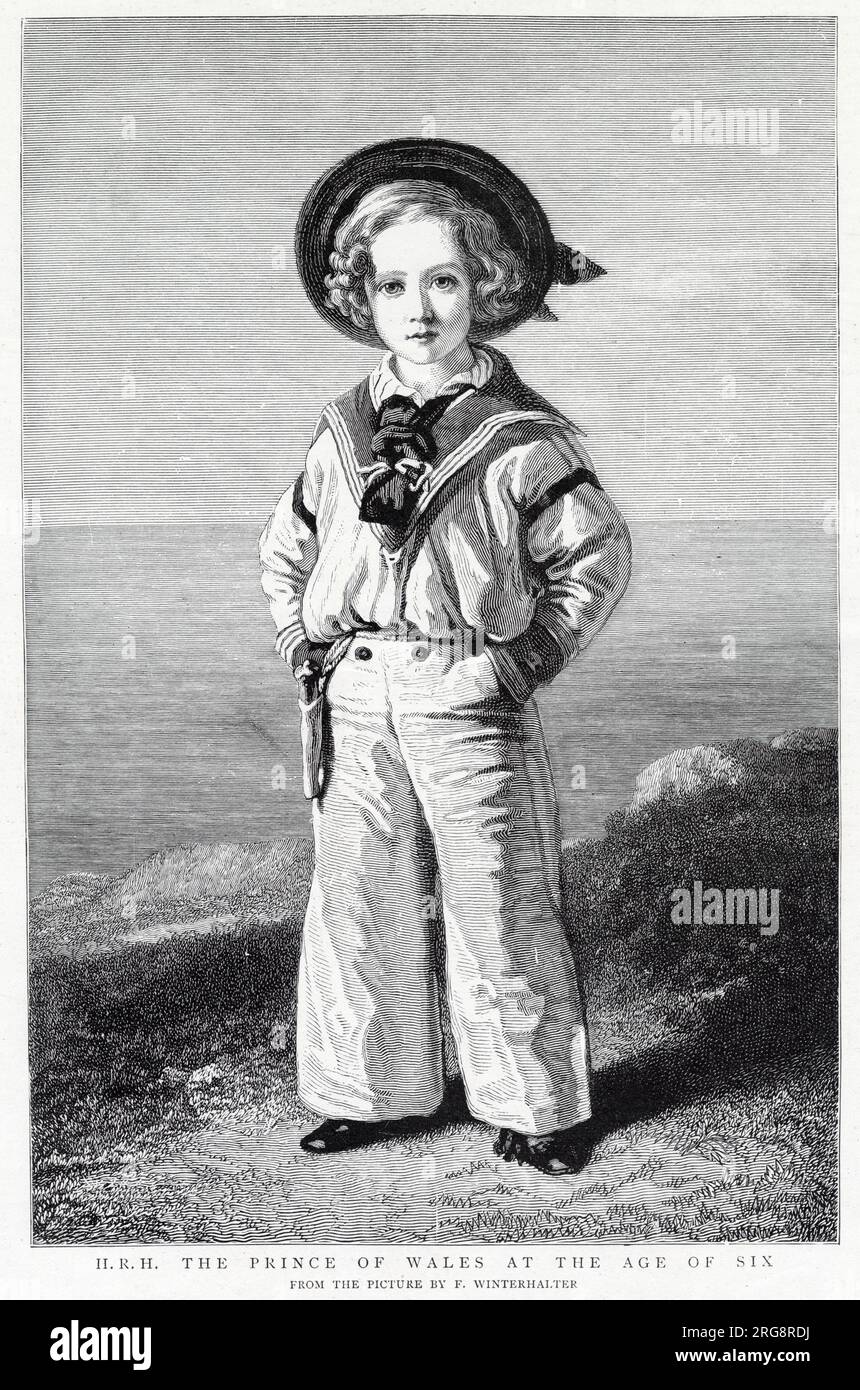 Prince Albert Edward, later Prince of Wales, King Edward VII (1841 ...