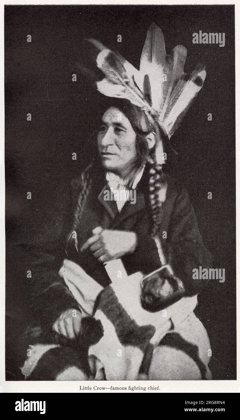 LITTLE CROW Famous fighting chief Stock Photo - Alamy