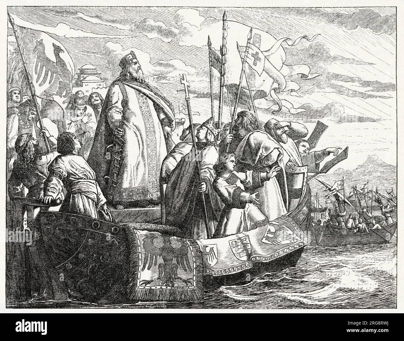 THIRD CRUSADE Emperor Friedrich I and his massive army, after leaving ...