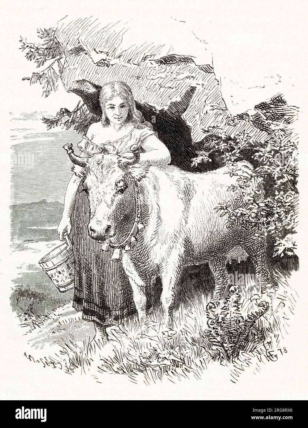 A Norwegian 'huldre' who seems to be an innocent milkmaid, but who is ...