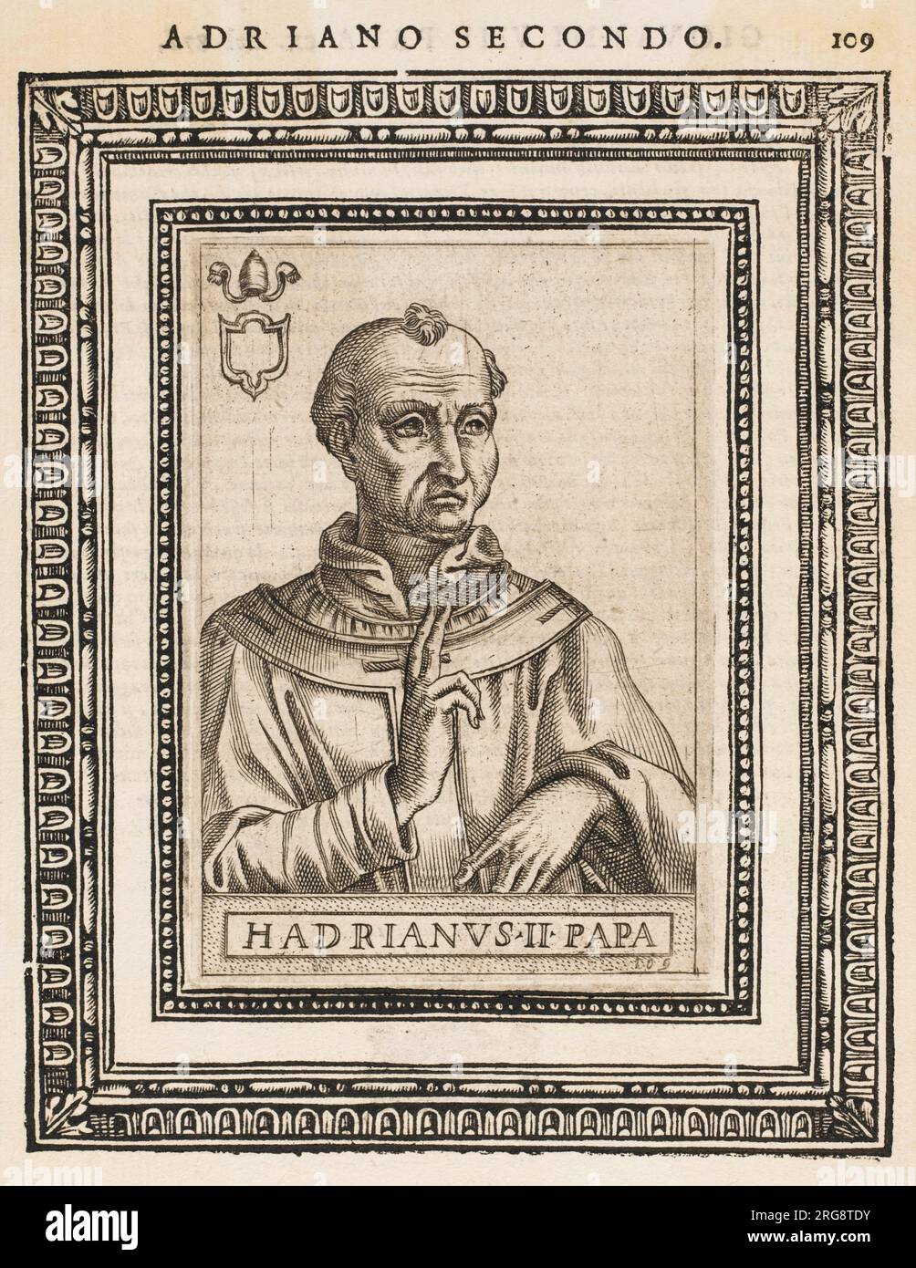 Pope hadrian ii hi-res stock photography and images - Alamy