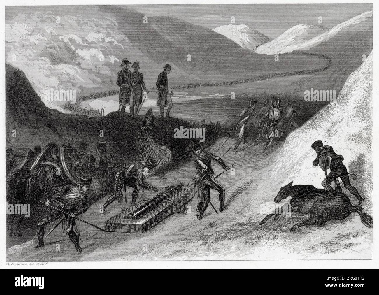 Napoleon crosses the st bernard hi-res stock photography and images - Alamy