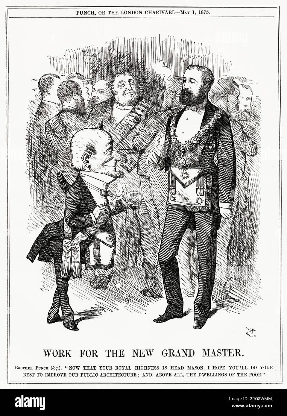 Punch cartoons victorian hi-res stock photography and images - Alamy