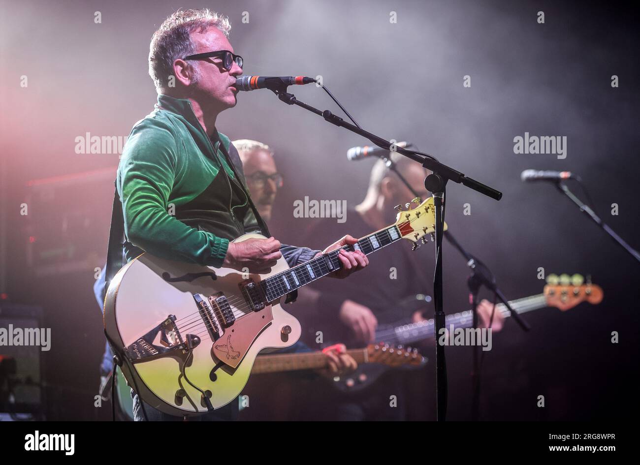 Leo Moran of the Saw Doctors during their performance at Wickham ...