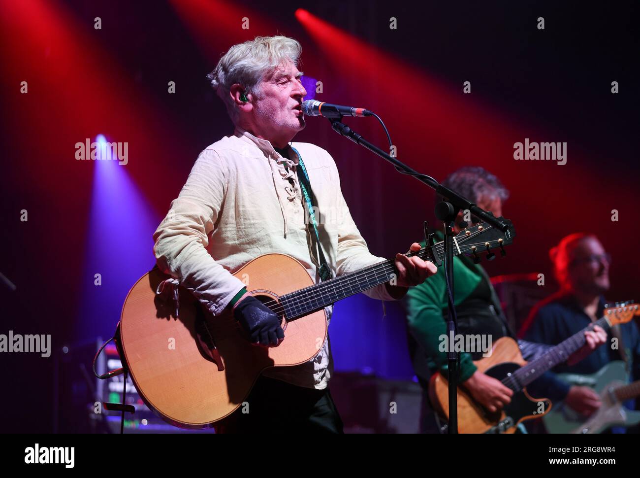 Davy Carton of the Saw Doctors during their performance at Wickham ...