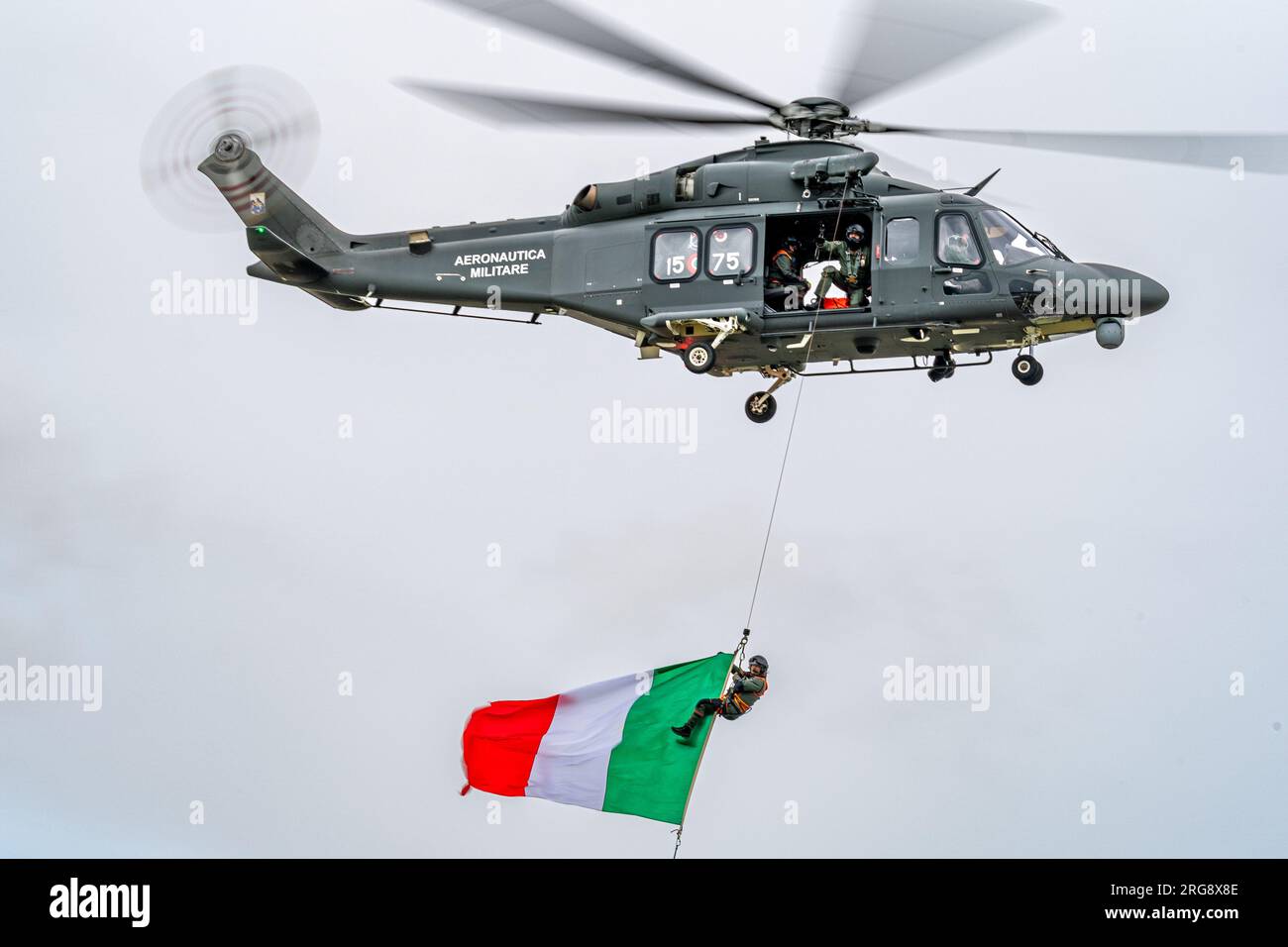 Italian helicopter hi-res stock photography and images - Alamy