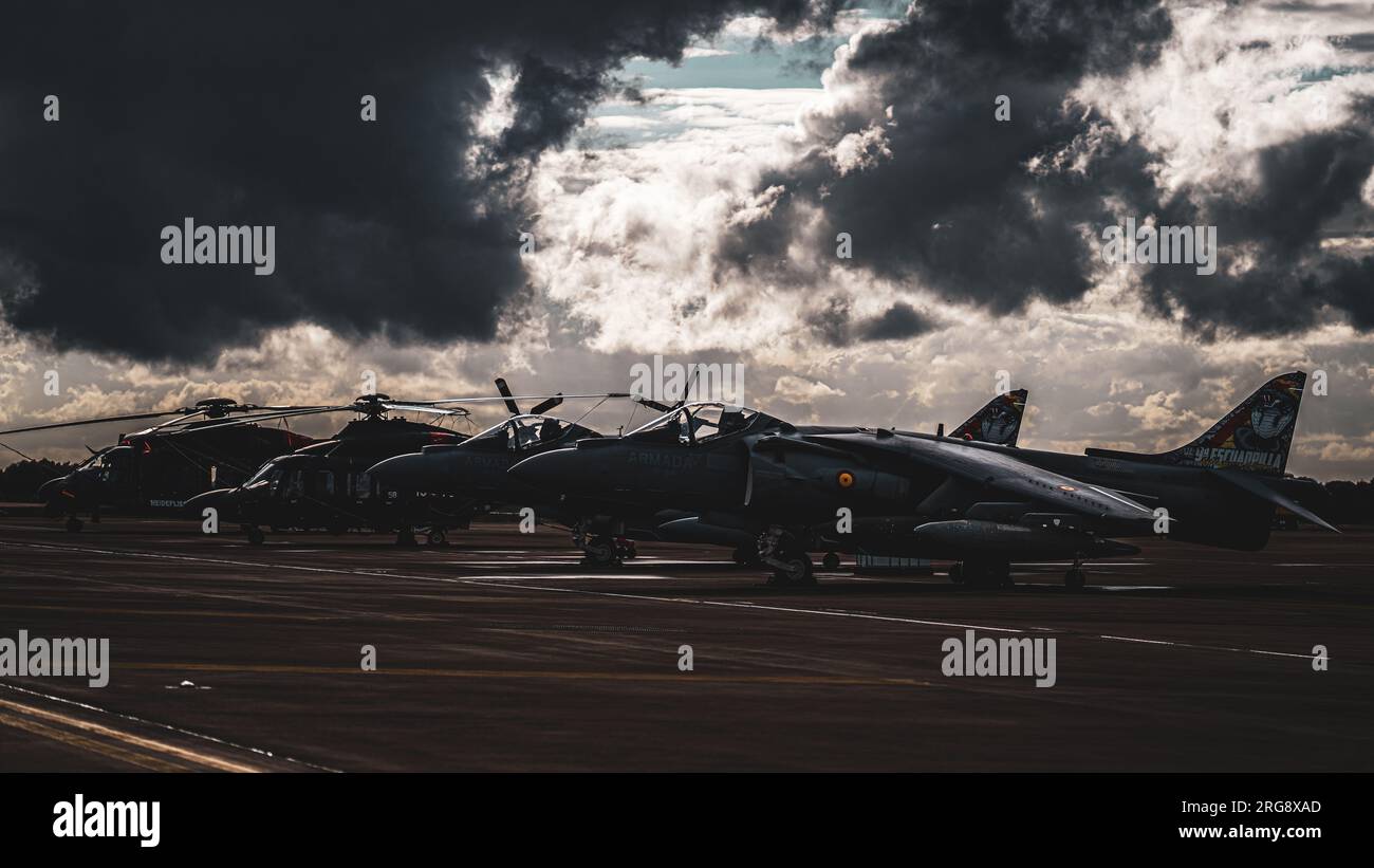 Static Aircraft Display Stock Photo - Alamy