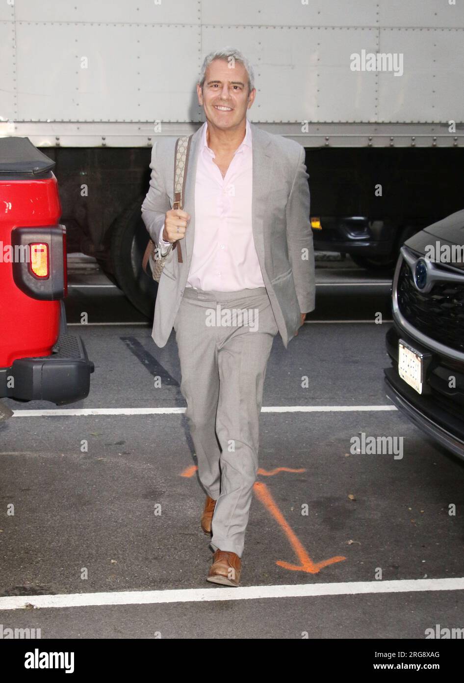 NEW YORK, NY AUGUST 7: Andy Cohen seen at Watch What Happens Live with ...