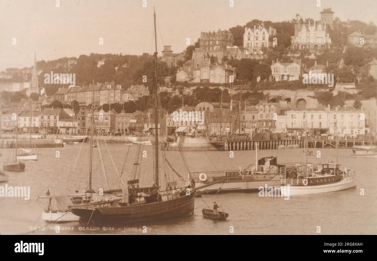 Torquay, Devon: Beacon Quay Stock Photo - Alamy