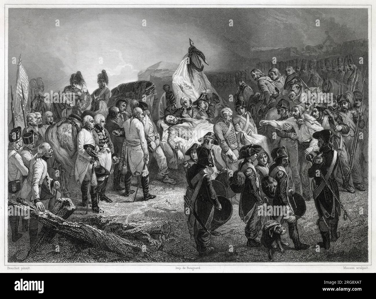 General Marceau, at the battle of Altenkirchen, is ambushed and fatally ...