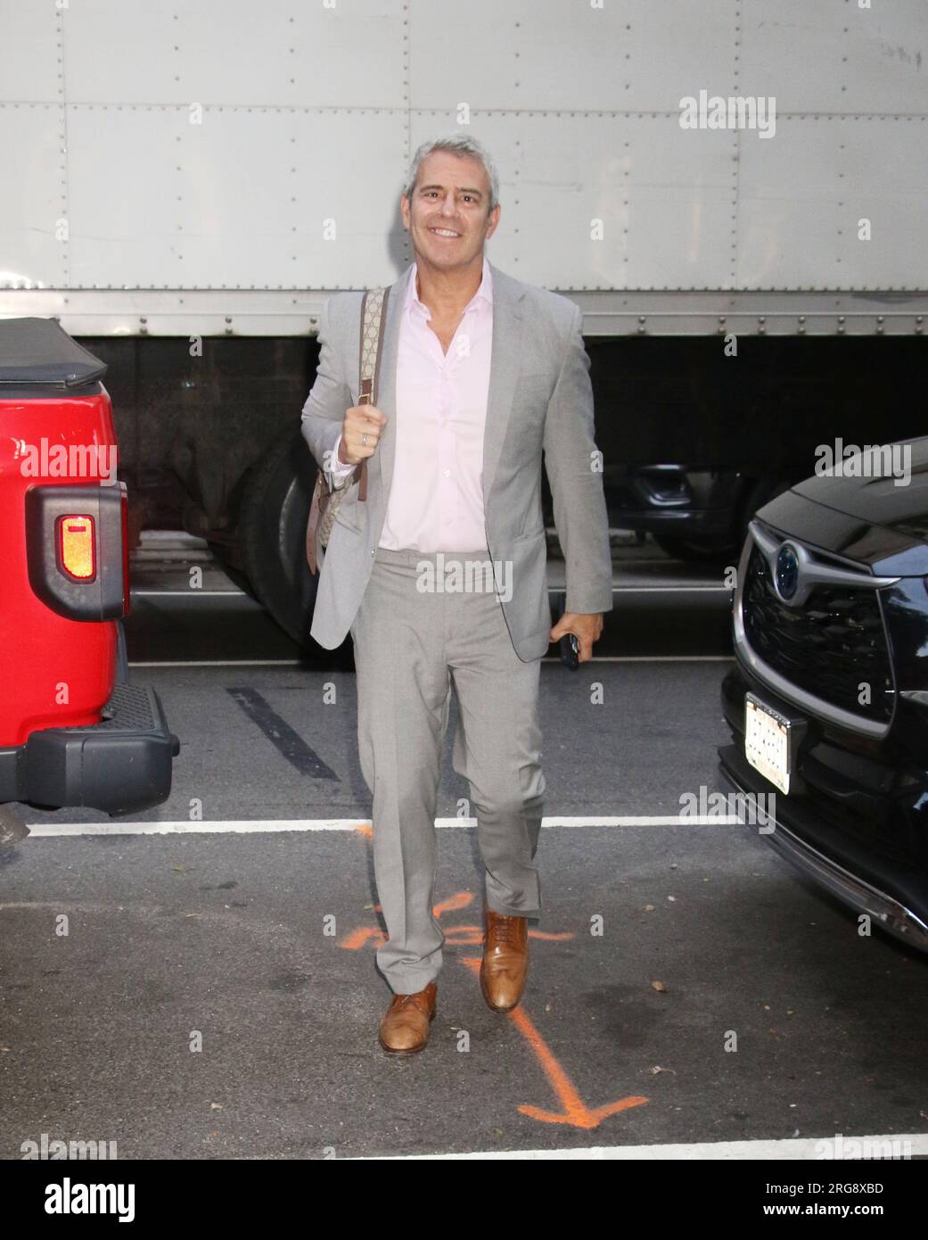 NEW YORK, NY AUGUST 7: Andy Cohen seen at Watch What Happens Live with ...