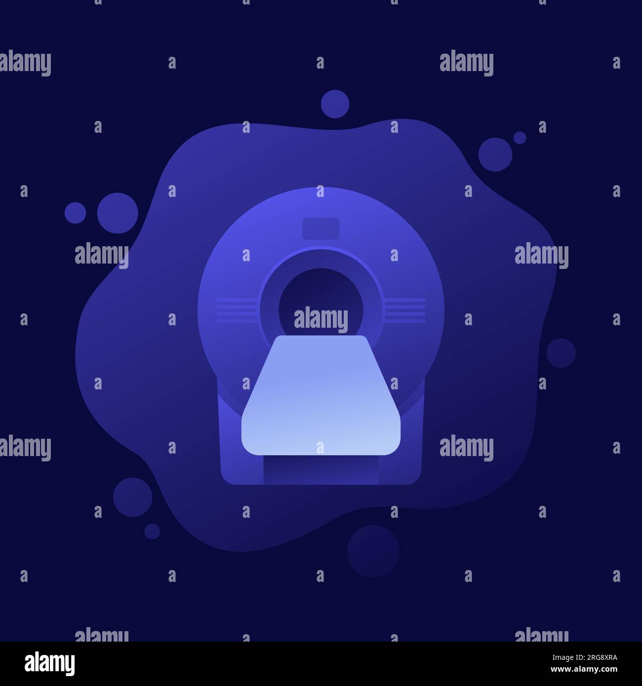 Mri radiology equipment line Stock Vector Images - Alamy