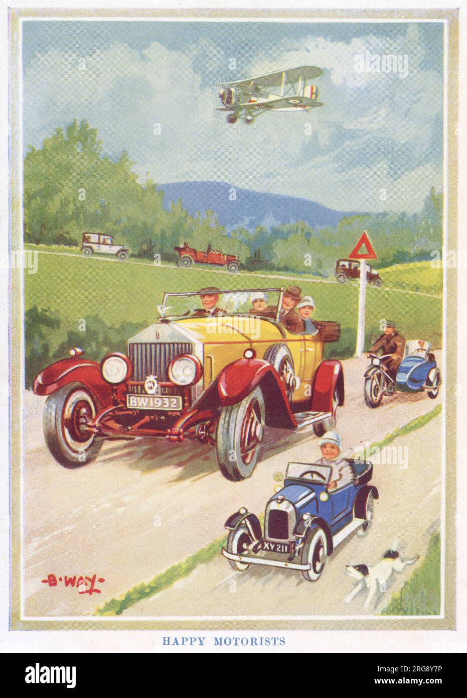 Happy motorists hi-res stock photography and images - Alamy