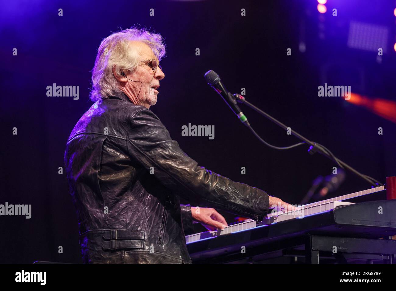 Rod Argent of the Band The Zombies during their performance at Wickham ...