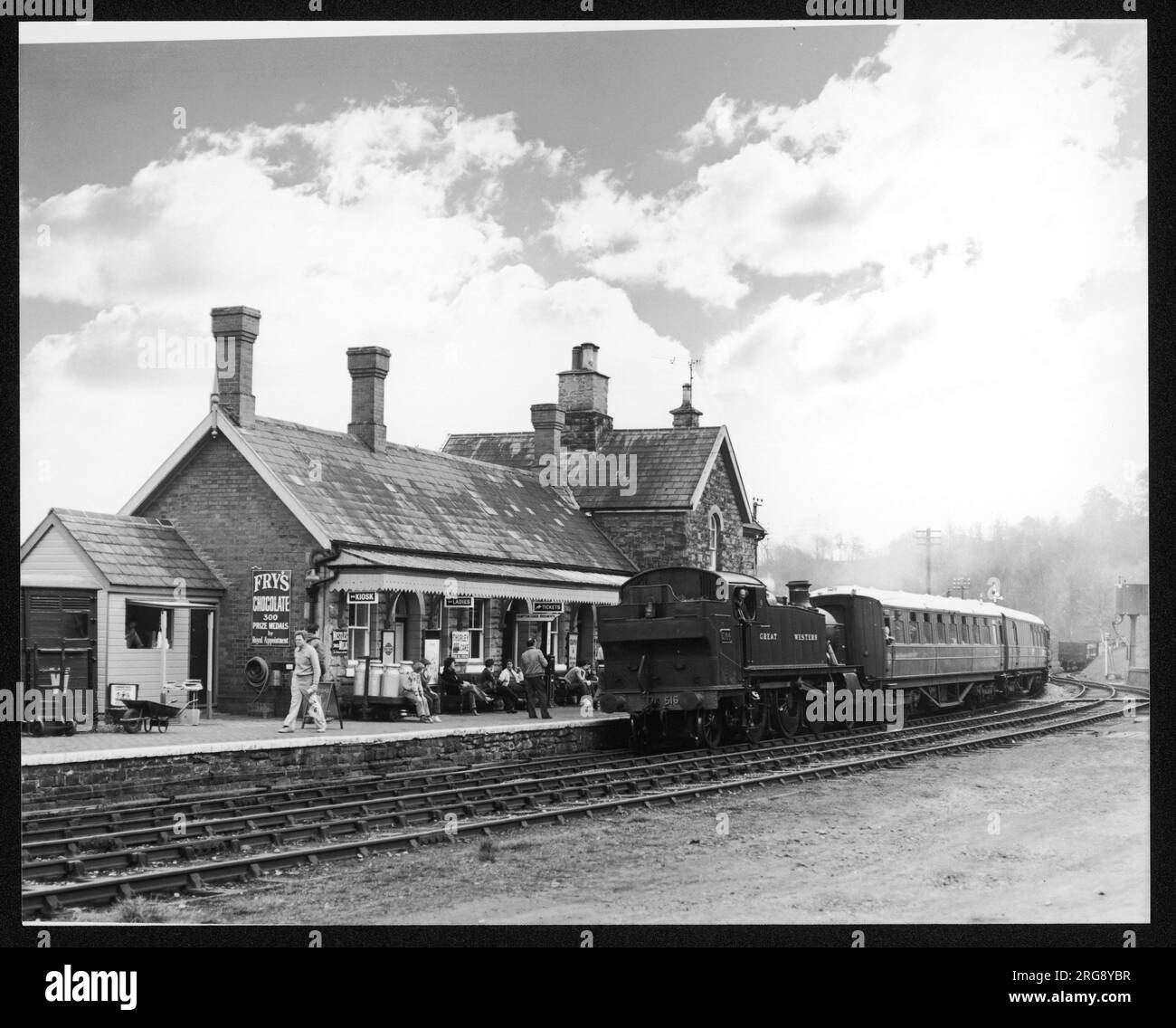 Highley station Black and White Stock Photos & Images - Alamy