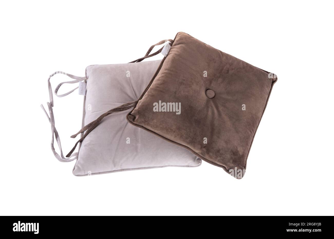 Cushions on chair Cut Out Stock Images & Pictures - Alamy