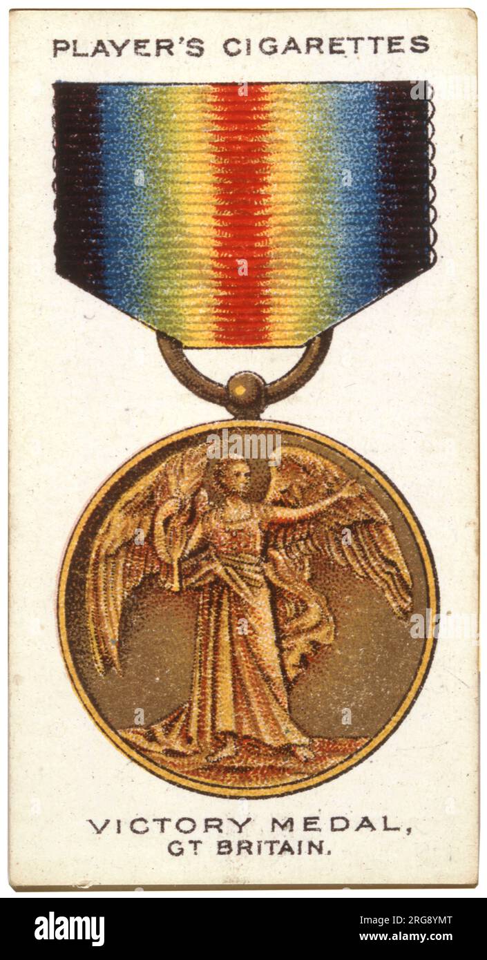 VICTORY MEDAL (World War One Stock Photo - Alamy