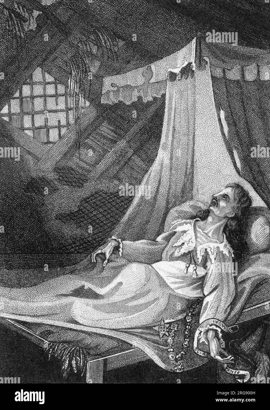 GEORGE VILLIERS, first duke of BUCKINGHAM, fatally wounded by an ...