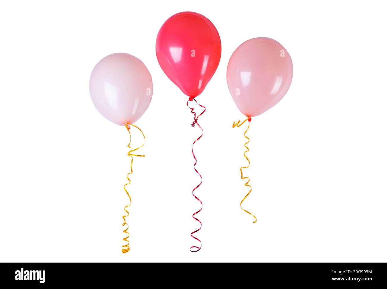 balloons isolated on white background Stock Photo - Alamy