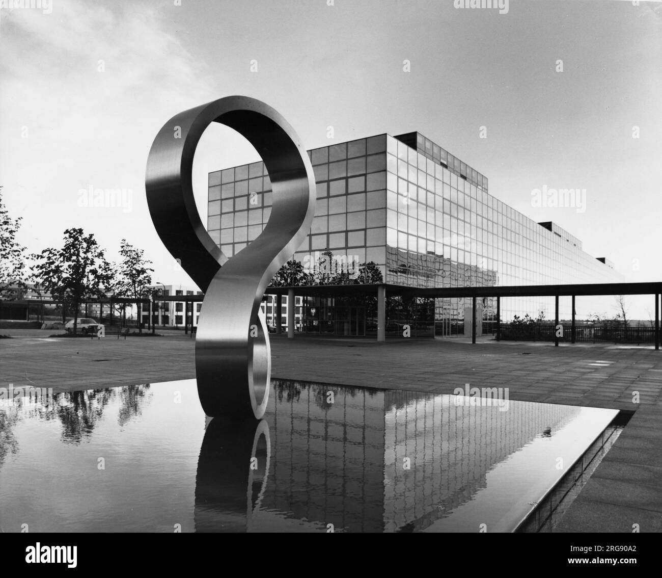 Milton keynes milton keynes england Black and White Stock Photos ...
