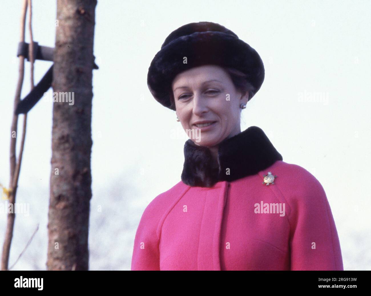 Princess Alexandra, The Honourable Lady Ogilvy tree planting in ...