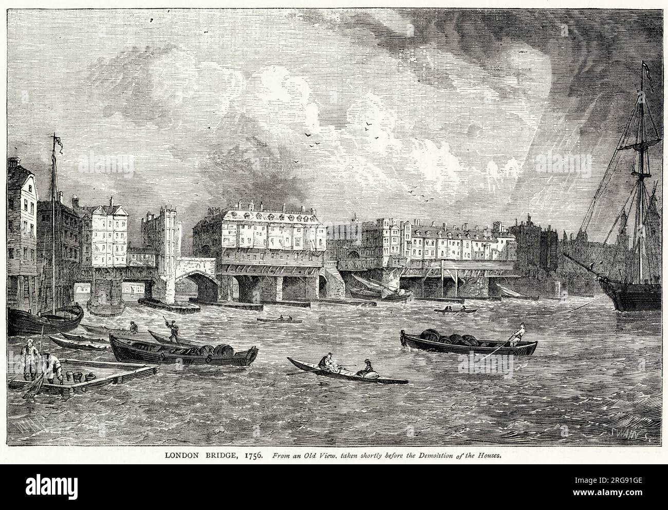 London old view hi-res stock photography and images - Alamy