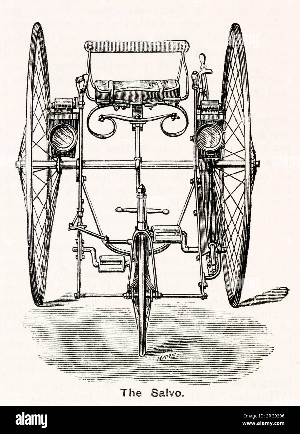 Early tricycle, the salvo Stock Photo - Alamy