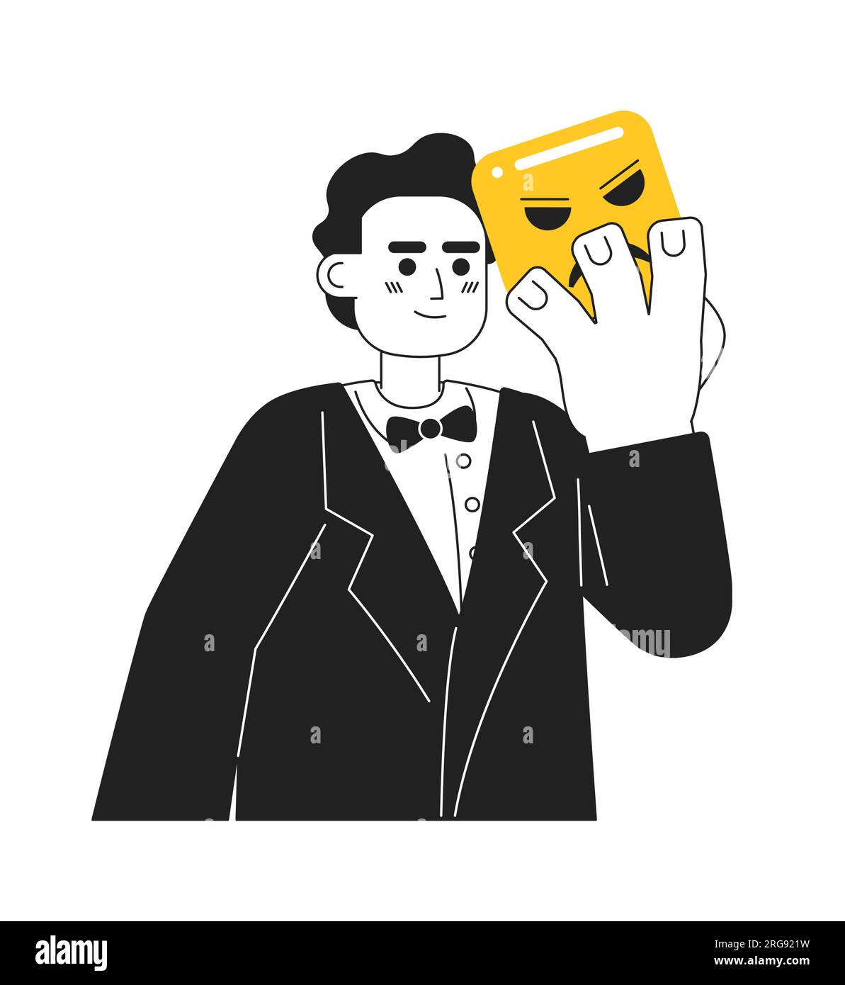 Tragedy mask hi-res stock photography and images - Alamy