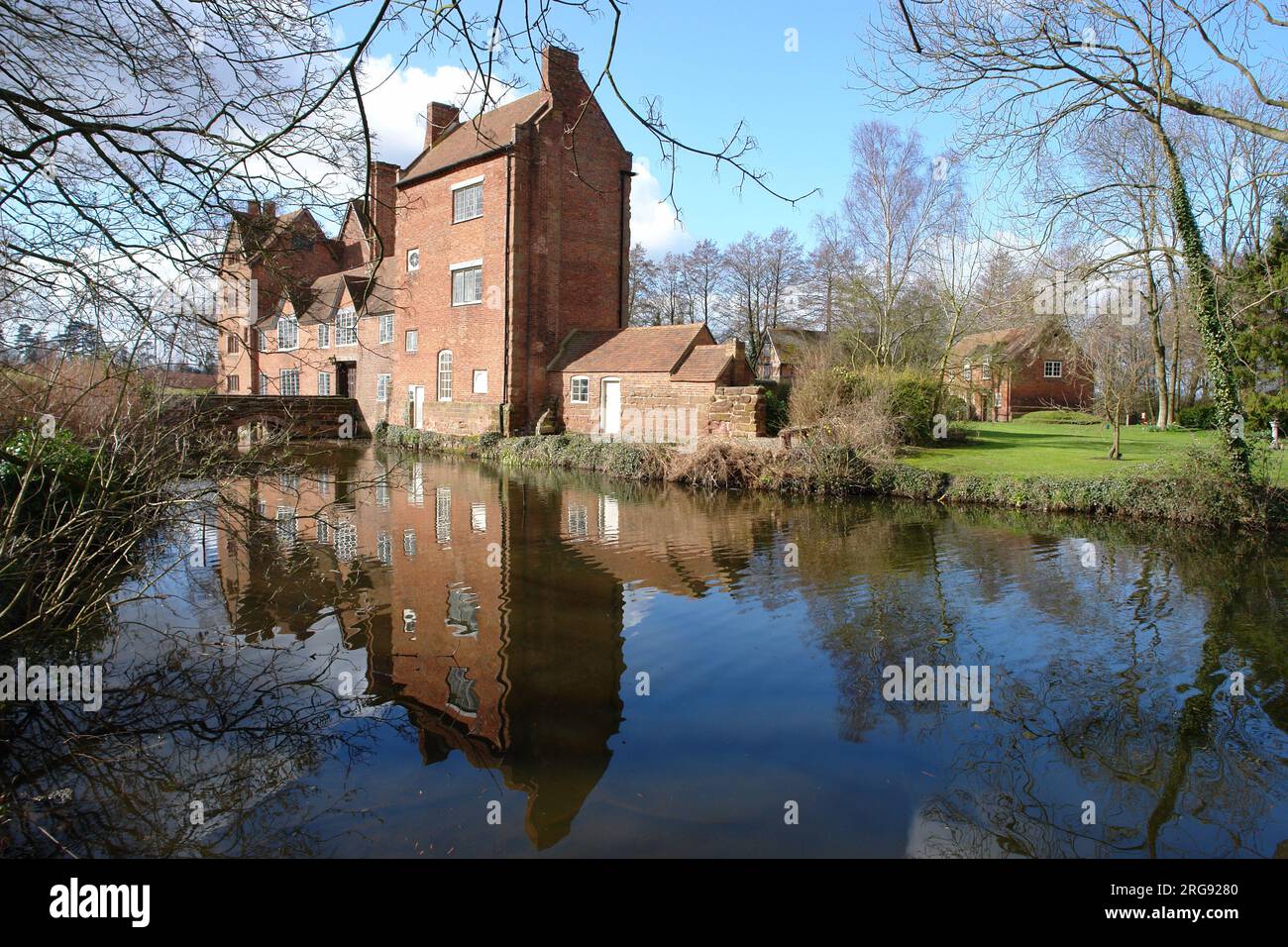 Harvington Hall is a moated medieval and Elizabethan manor house in the ...