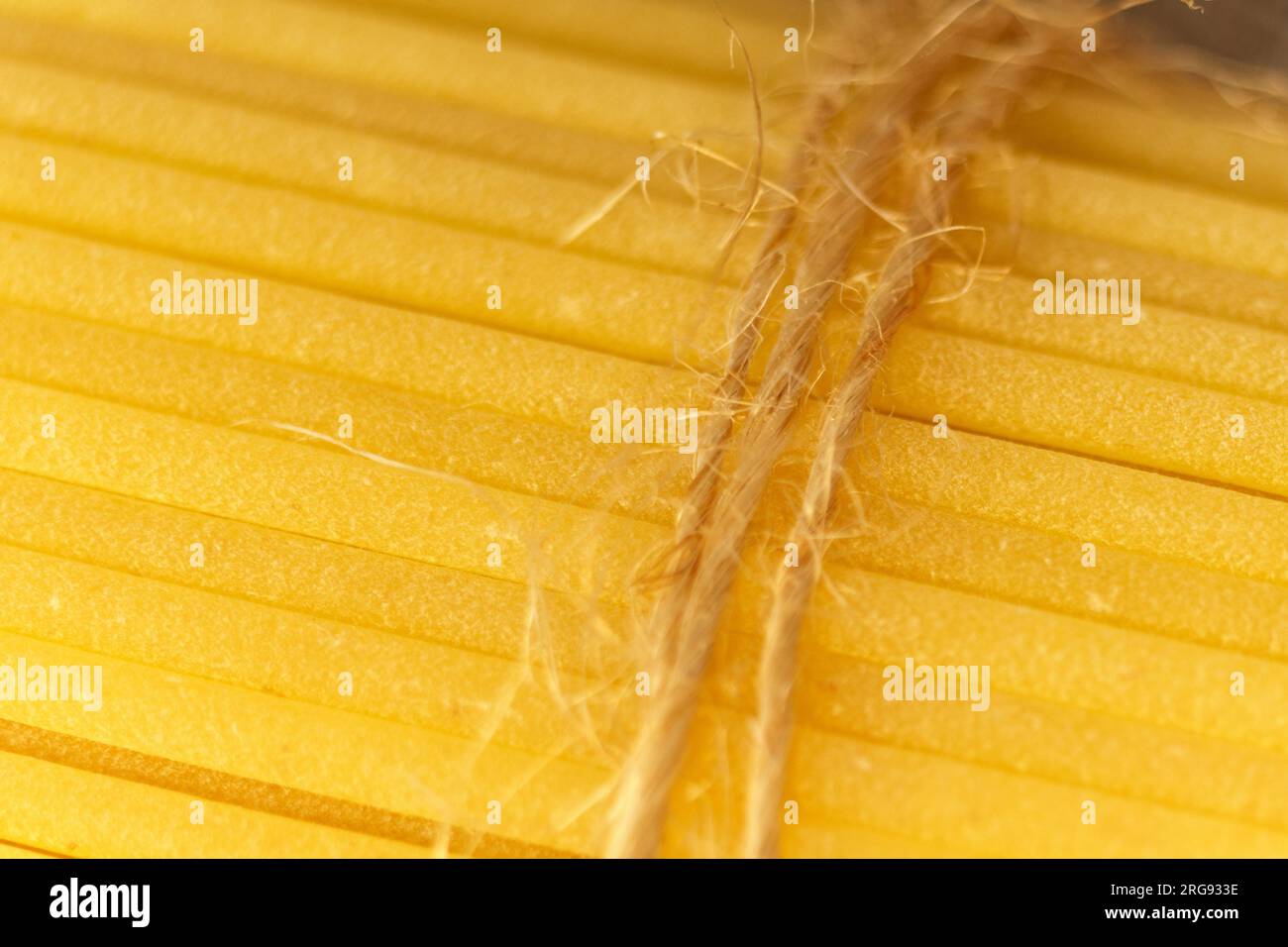 Spaghetti Pasta. Uncooked Italian Pasta Golden Rotating Backdrop ...